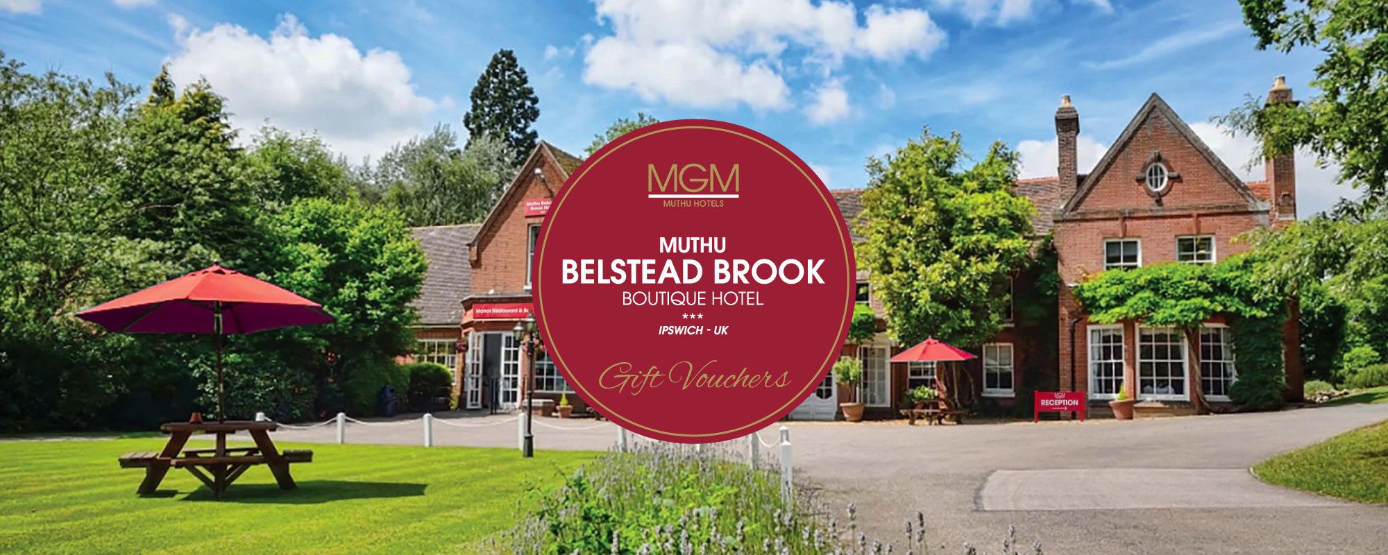 Gift Vouchers - Muthu Belstead Brook Hotel