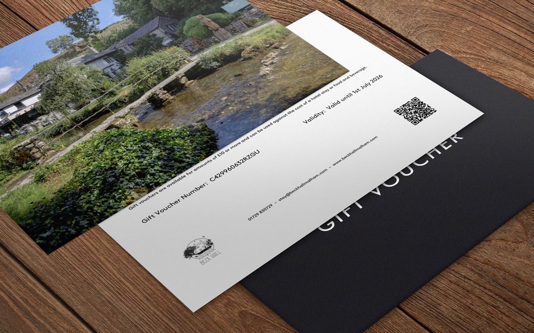 Monetary voucher - Beck Hall Malham