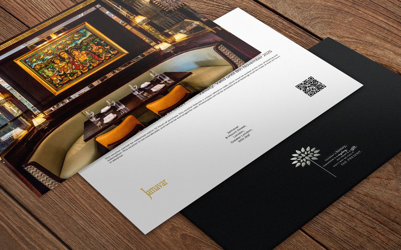 An exquisite Indian fine dining experience at Jamavar, Mayfair