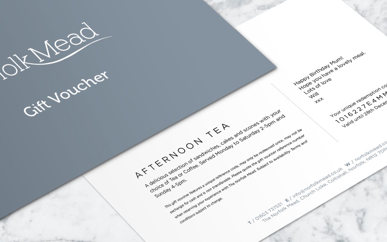 Spa Gift Voucher - The Norfolk Mead