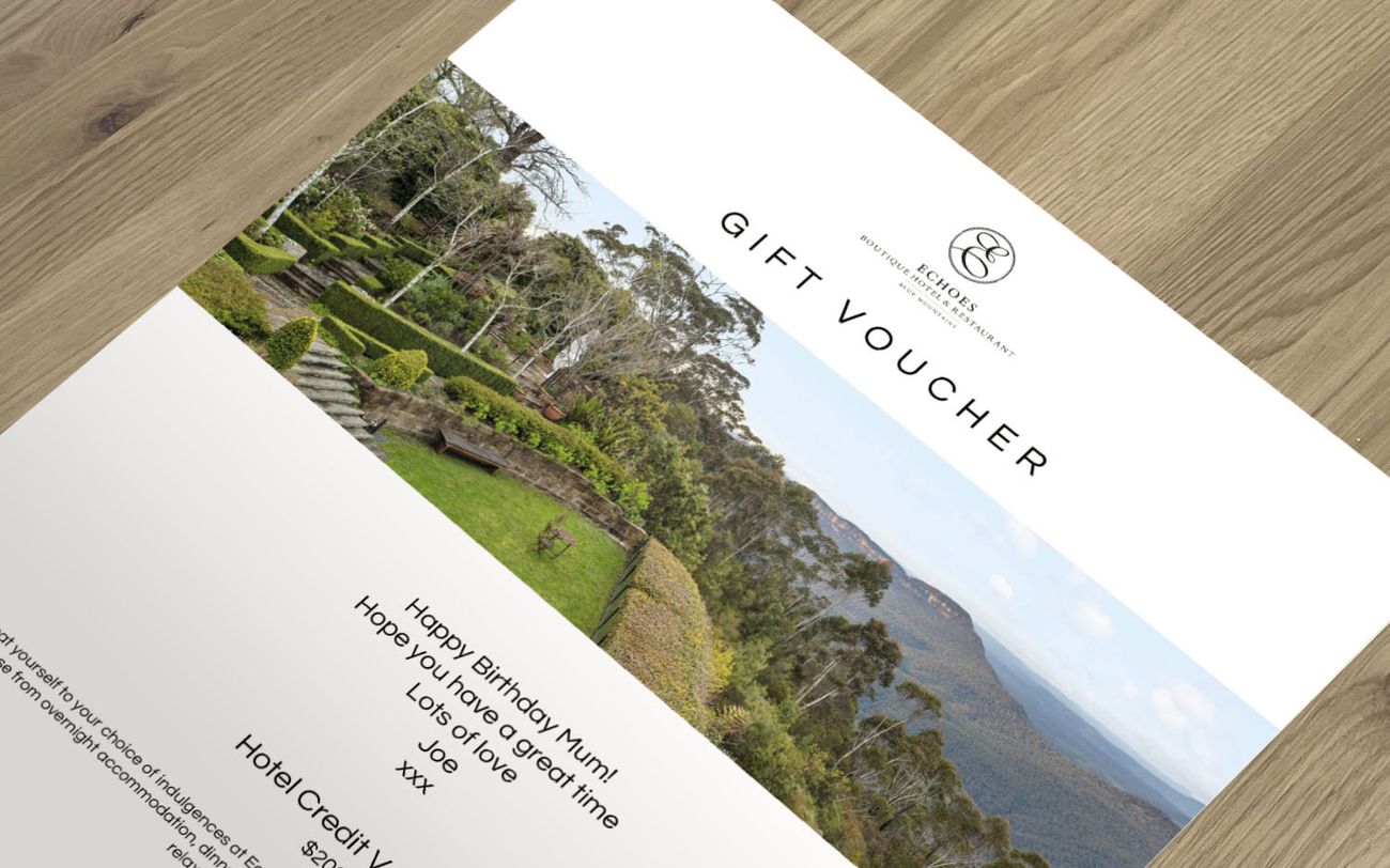 GIFT VOUCHER - Echoes Boutique Hotel