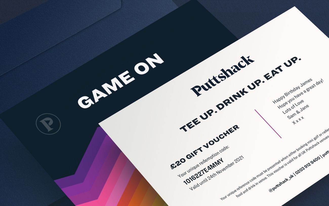 Gift Voucher - Puttshack