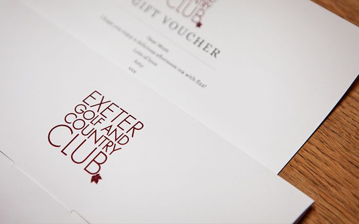 Gift Voucher for Exeter Golf and Country Club or Wear Park Spa and ...
