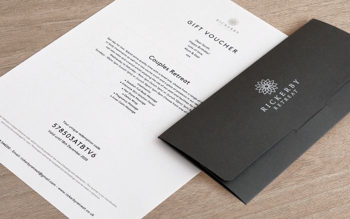 Monetary Gift Voucher - Rickerby Retreat