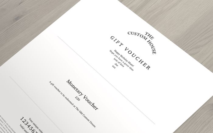 Monetary Voucher - The Old Custom House