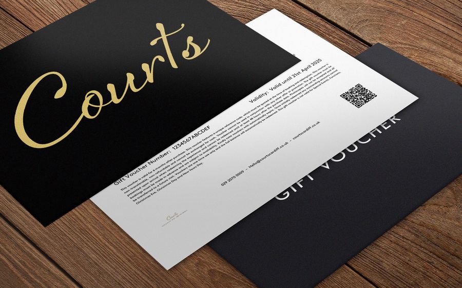 Gift Vouchers - Courts Restaurant