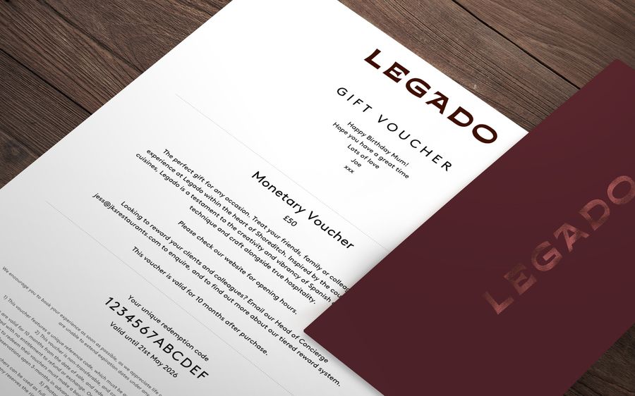 Gift Vouchers - Legado