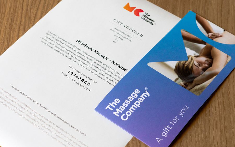 Gift Vouchers - The Massage Company - Harrow