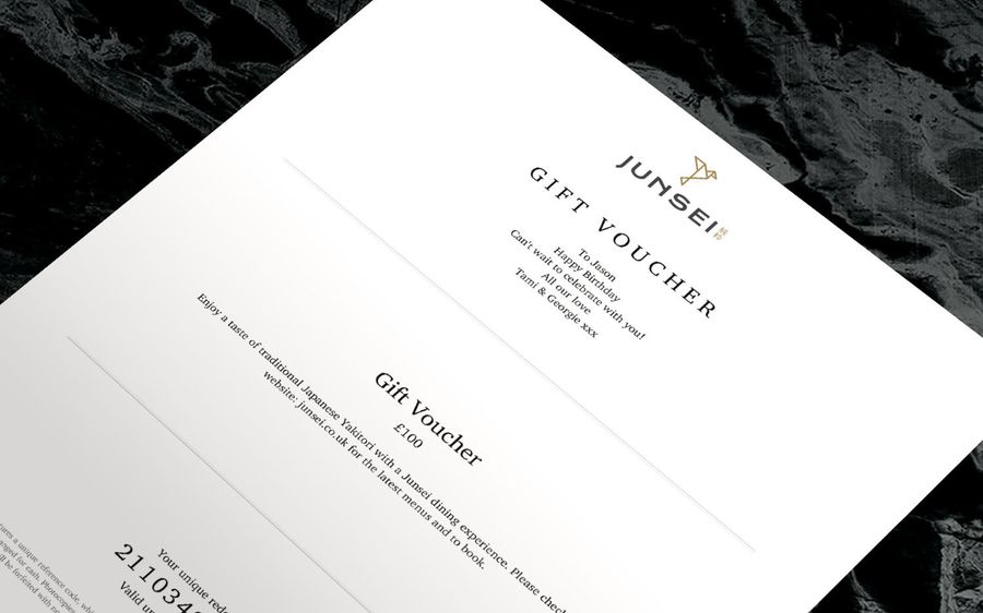 Gift Vouchers - Junsei