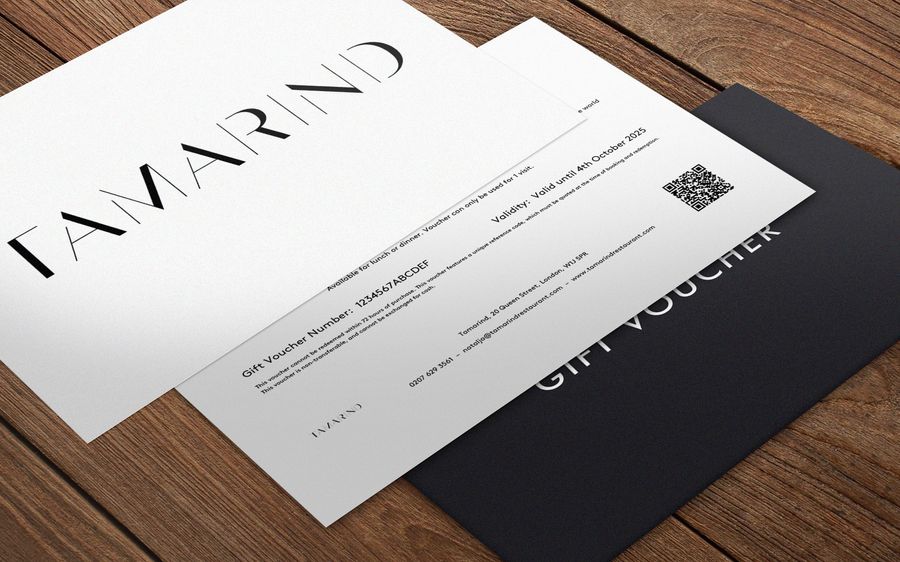 Gift Vouchers - Tamarind of Mayfair