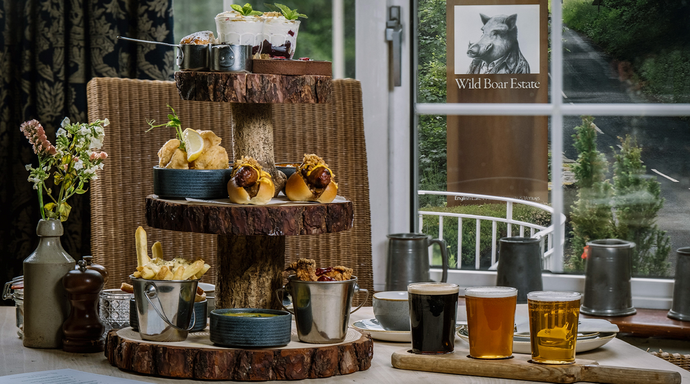 Alternative Afternoon Tea - Wild Boar Estate