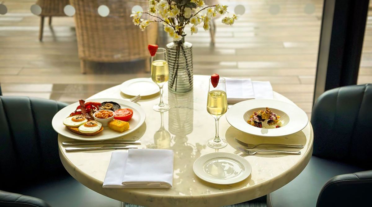 Breakfast with Bubbles for two - The Spa at Breedon Priory