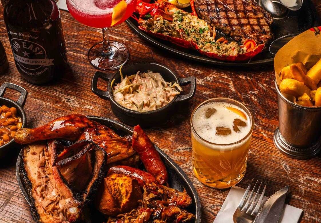 Weekend Boozy Brunch with Unlimited Set Beverages - Big Easy Canary Wharf