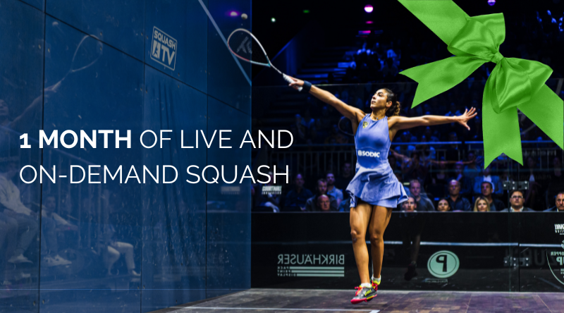 SQUASHTV Monthly Pass - SQUASHTV