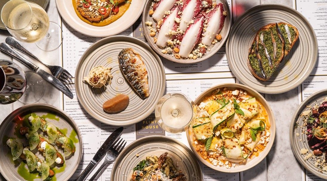 The Flint House - Chefs menu - The Gingerman Group