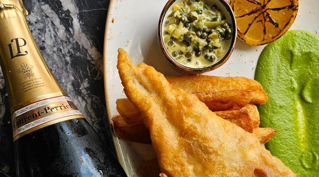 Fish, Chips & Sips - The Angel Hotel